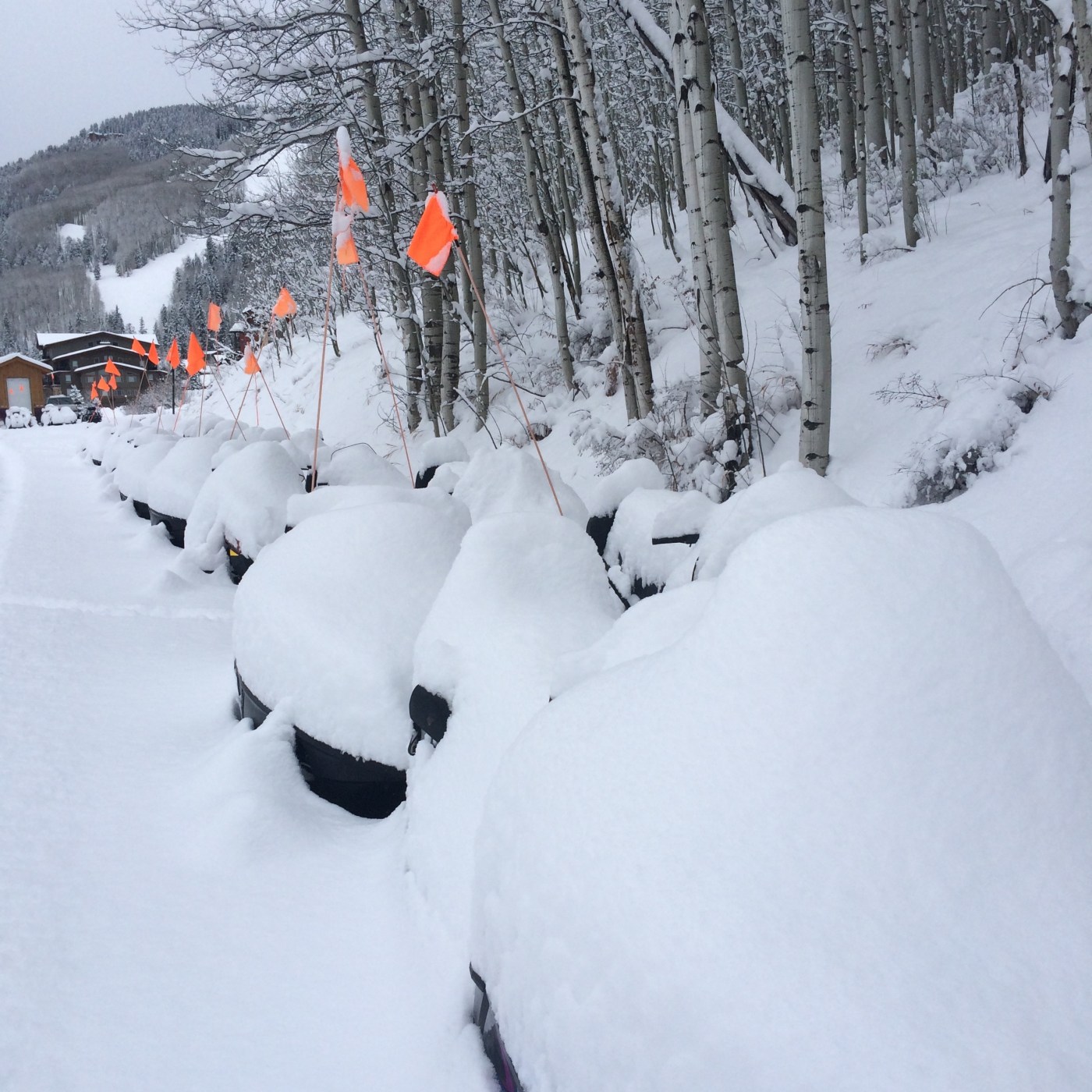 Its Snowing!!! | Snowmobile Durango