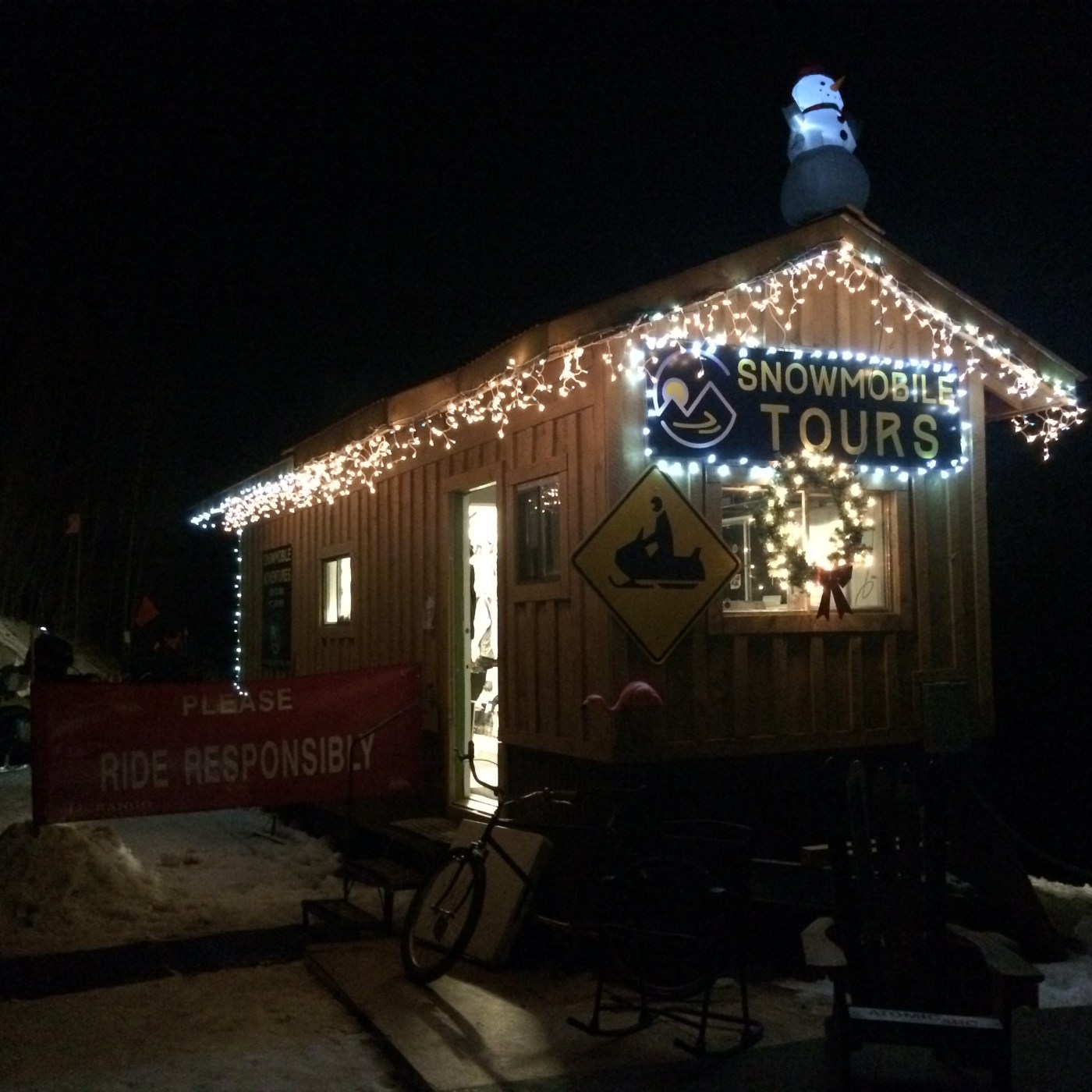 Getting Festive! | Snowmobile Durango